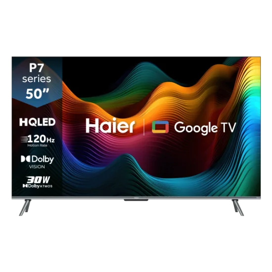 Haier H50P7UX 50 inch HQLED 4K UHD Google TV - H50P7UX
